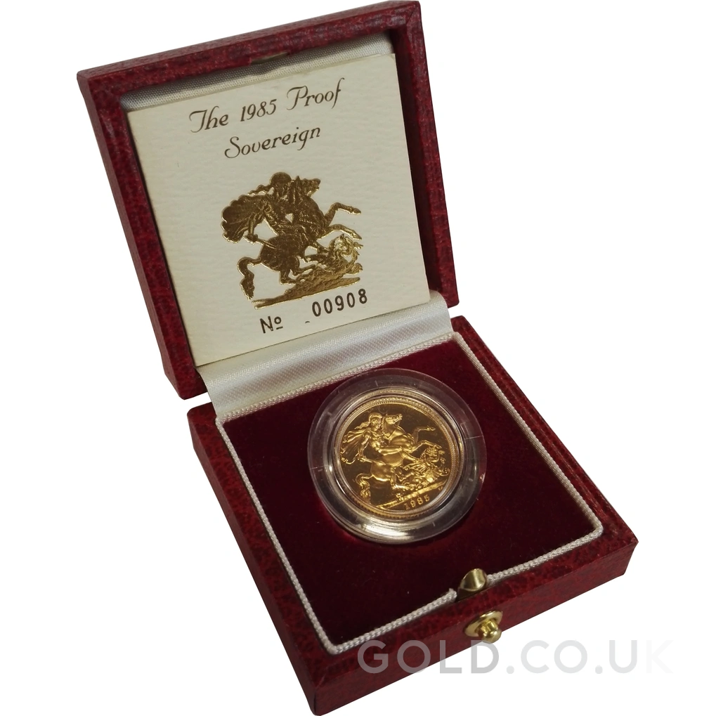 Buy a Gold Proof Boxed Sovereign | from gold.co.uk - From £1,241