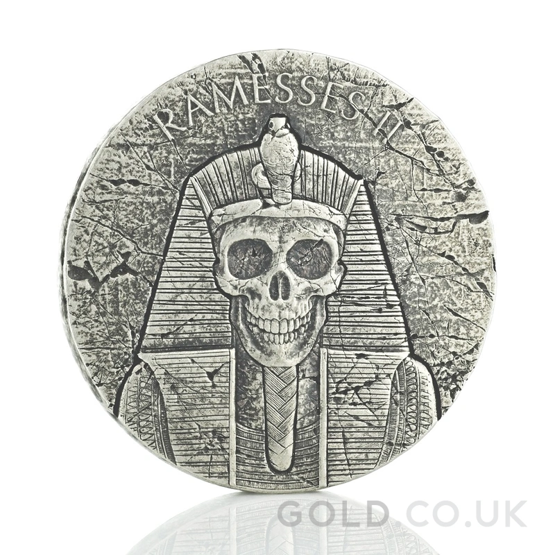2017 Ramesses II (after Death) 2-Ounce Silver Coin | GOLD.co.uk - From ...