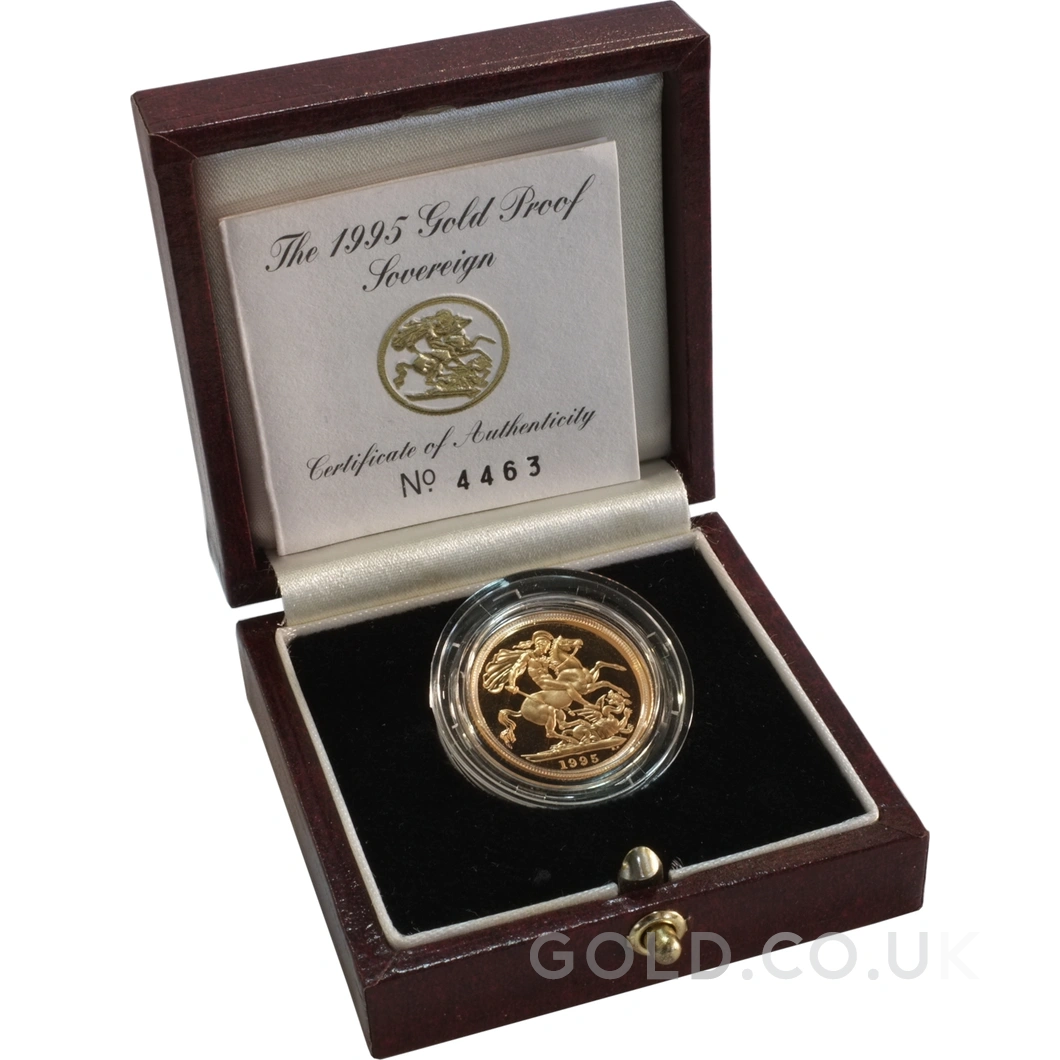 Buy a Gold Proof Boxed Sovereign | from gold.co.uk - From £1,300