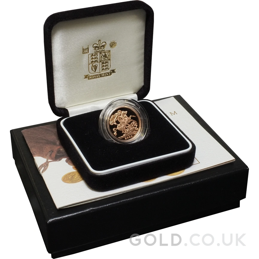 Buy a Gold Proof Boxed Sovereign | from gold.co.uk - From £1,038