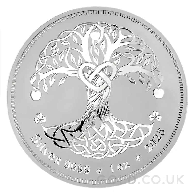 2025 Trees of Life 1oz Silver Round - From £109.20