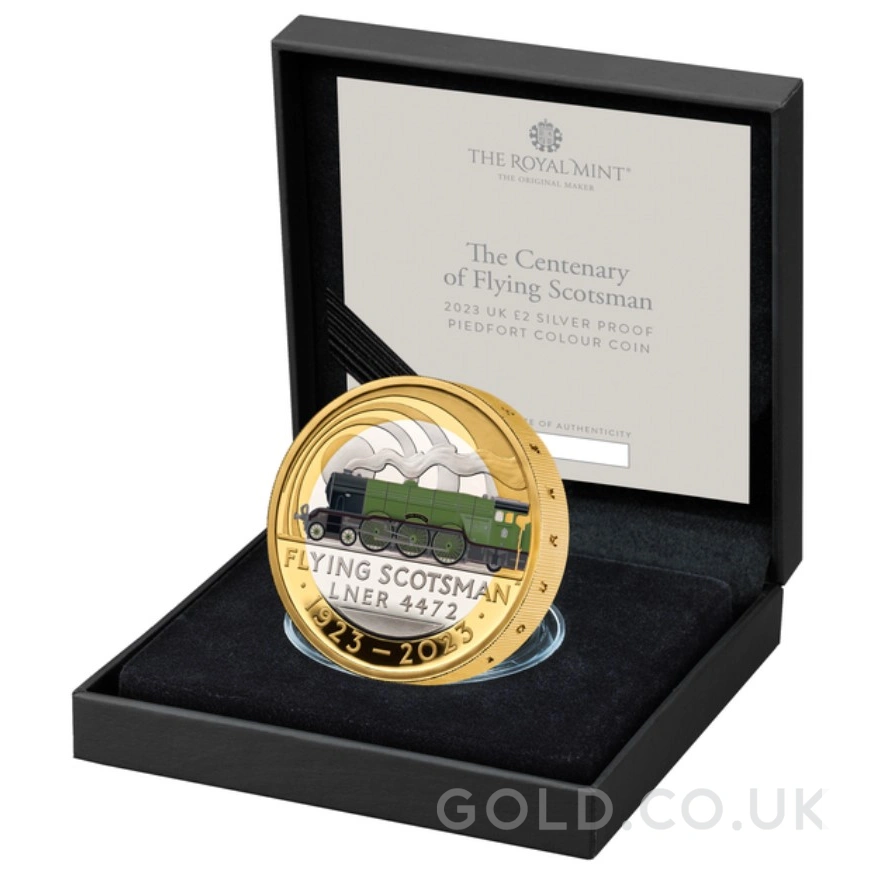 2023 Flying Scotsman Proof Silver Coin | Gold.co.uk - From £150.24