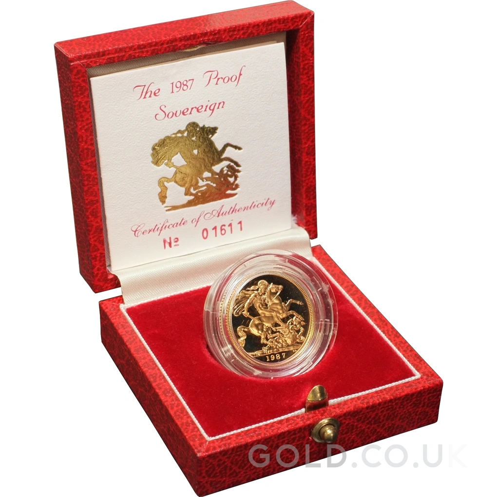 Buy a Gold Proof Boxed Sovereign | from gold.co.uk - From £1,160