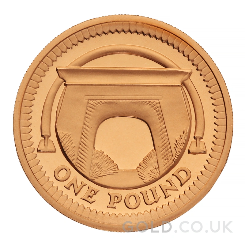 2006 One Pound Gold Coin - Egyptian Arch | GOLD.co.uk - From £1,867