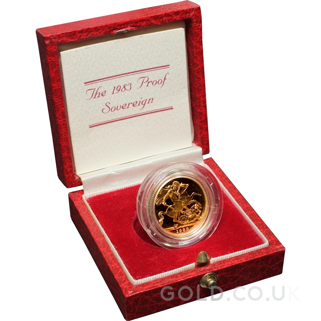 Buy a Gold Proof Boxed Sovereign | from gold.co.uk - From £1,202