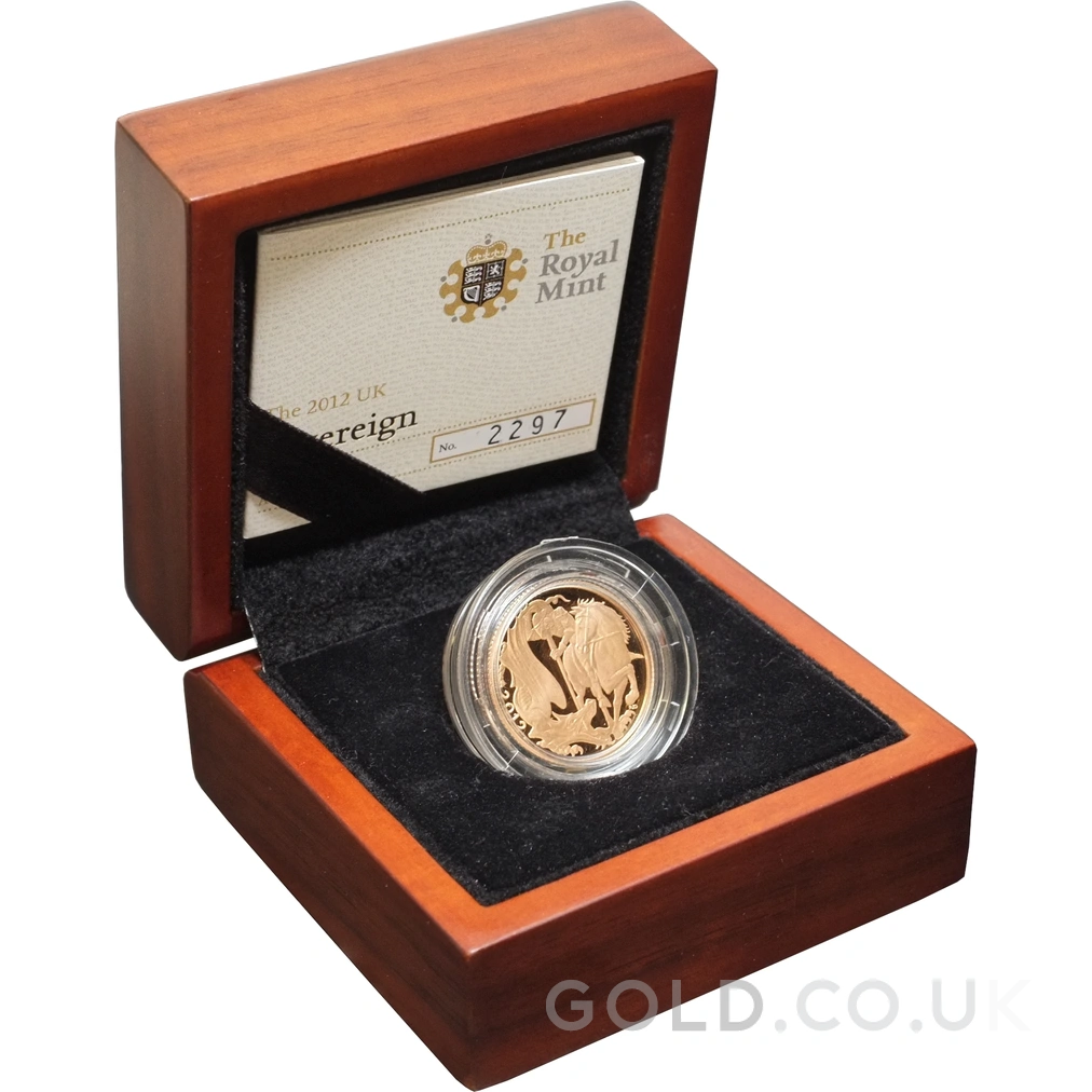 Buy a Gold Proof Boxed Sovereign | from gold.co.uk - From £2,120