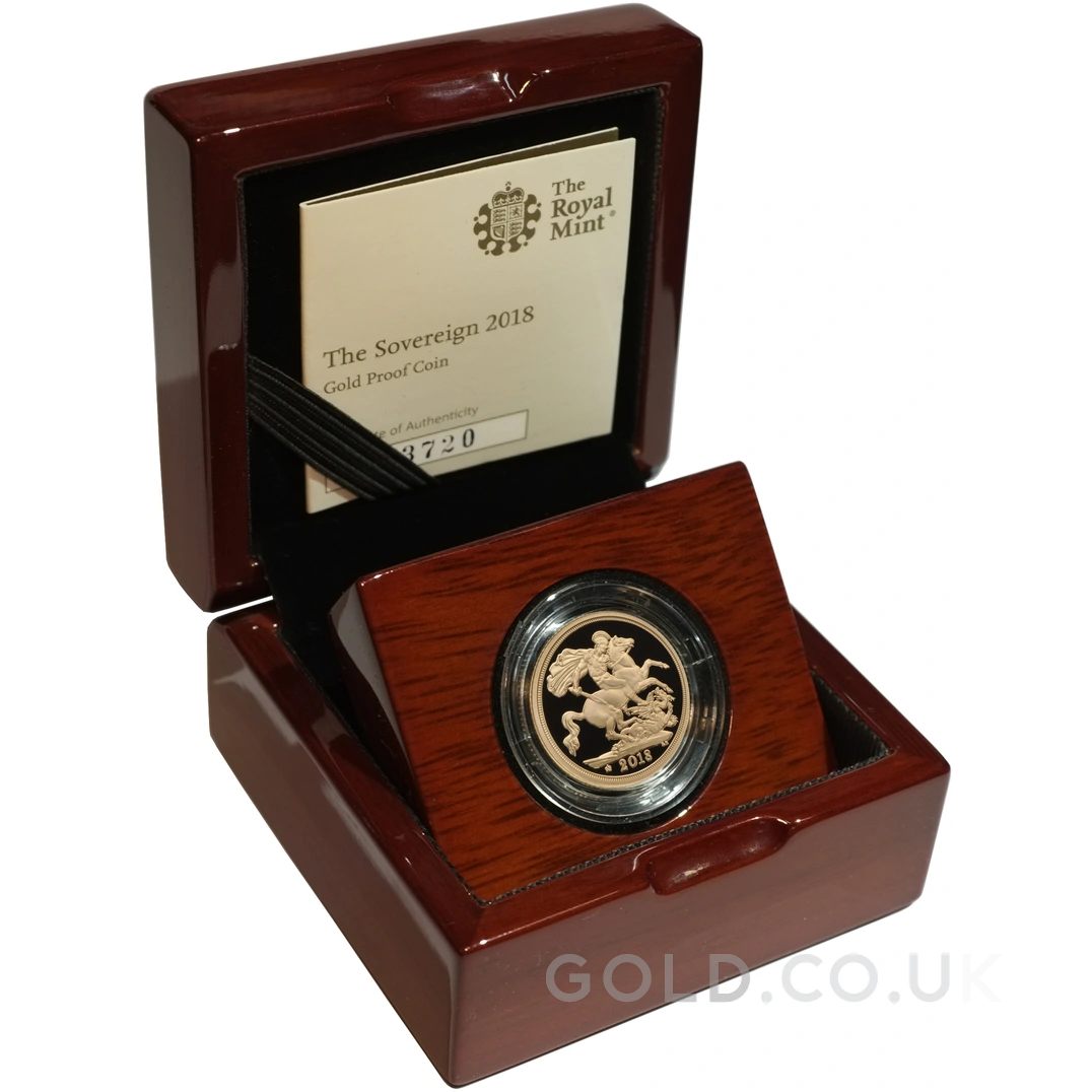 2018 Gold Proof Sovereign Boxed | GOLD.co.uk - From £1,193