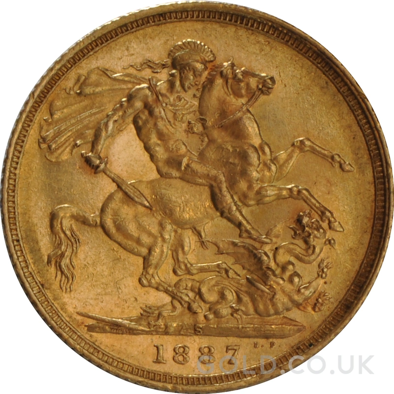 Buy a 1887 Victoria Sovereign - S | from Gold.co.uk - From £1,224