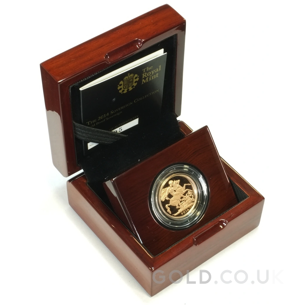 Buy a Gold Proof Boxed Sovereign | from gold.co.uk - From £1,272