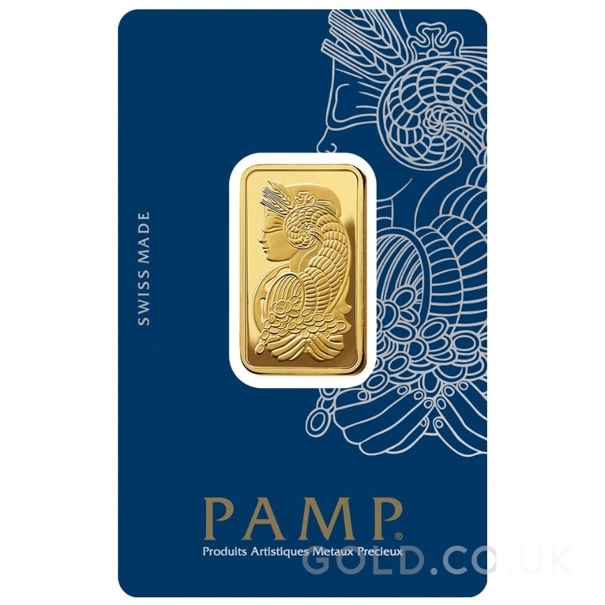 20g PAMP Gold Bar | GOLD.co.uk - From £1,860